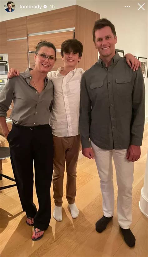 Tom Brady Shares Rare Photo Of His Ex Girlfriend Bridget Moynahan And Son Jack After Retirement
