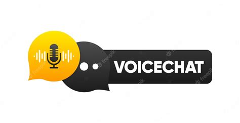 Premium Vector Voice Chat Message Banner With Microphone Correspondence With Voice Messages
