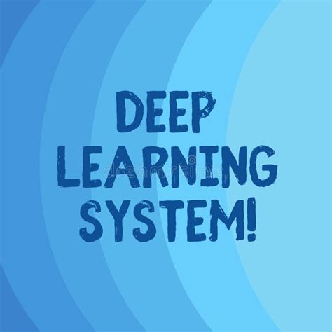 Conceptual Hand Writing Showing Deep Learning System Business Photo Showcasing Collection Of