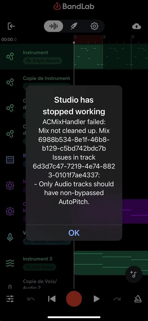 Very Annoying Bug What Can I Do Rbandlab