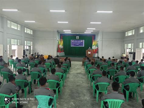 ကလေးမြို့တွင် အထူးရဲသင်တန်း အမှတ်စဉ် ၁ ၂၀၂၀ သင်တန်းဖွင့်ပွဲကျင်းပ Information And Public