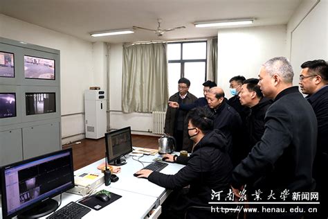 校领导在新春佳节带队看望慰问坚守岗位的教职工 河南农业大学