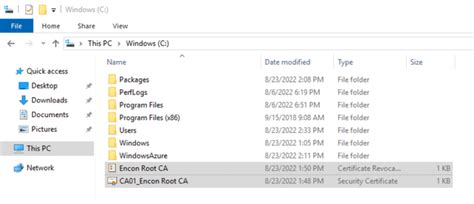 Microsoft Active Directory Certificate Services AD CS Using Azure Blob Storage Encryption