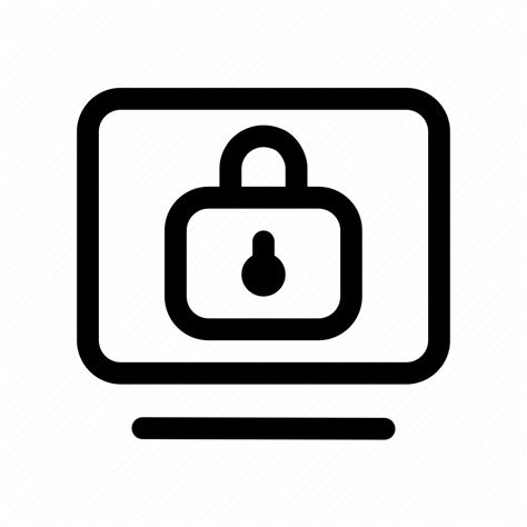 Lock Screen Lock Desktop Lock System System Security It Security Icon Download On Iconfinder
