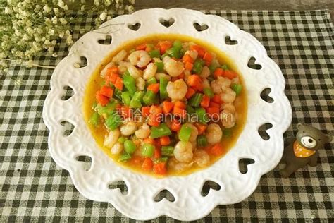 什锦虾仁的做法 菜谱 香哈网
