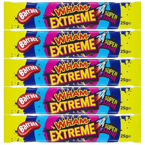 Chew Bars Bundle With Barratt Wham Extreme Bar 25g 5 Pack Buy Now