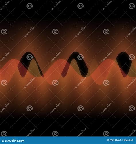 Multiple Waves Abstract Wavy Stripes Design Elements Created Using Blend Tool Vector Creative