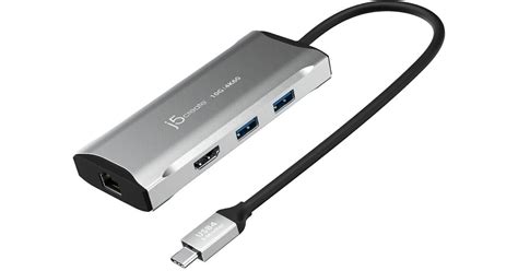 J5create 4K60 Elite USB C 10 Gb S Travel Dock JCD392 B H Photo