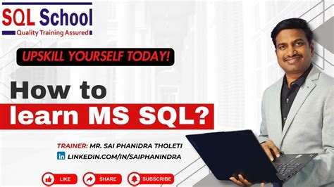 Learn Ms Sql Full Course By Sql Youtube