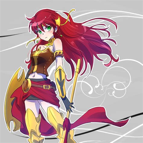 Pyrrha Nikos Rwby Drawn By Iesupa Danbooru