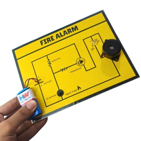 Fire Alarm Working Model Iyzer India