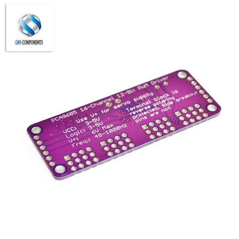 China Precio Bajo Pca9685pw Pwm Servocontrolador I2c Interfaz Pca9685 Módulo Para Raspberry Pi