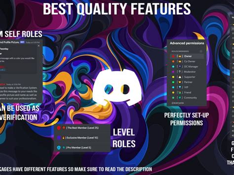 Fully Setup Discord Server Upwork