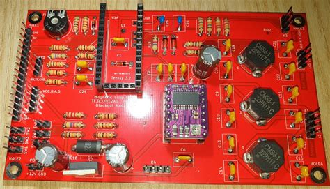 Magnetic loop controller PCB design by Loftur E Jónasson TF LJ VE LJX Blackout Radio Comms