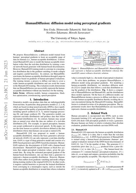 Pdf Humandiffusion Diffusion Model Using Perceptual Gradients