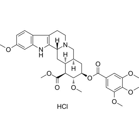 Coa Of Reserpine Hydrochloride Certificate Of Analysis Abmole