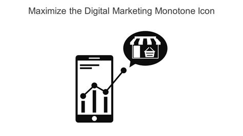 Maximize The Digital Marketing Monotone Icon In Powerpoint Pptx Png And Editable Eps Format