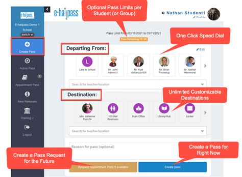 Digital Hall Pass A School Safety Tool From E Hallpass Class Tech Tips