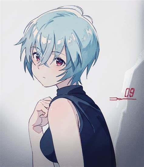 Ayanami Rei Neon Genesis Evangelion Drawn By Hajikkoneko Danbooru
