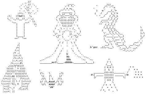 Simple Ascii Art Dragon