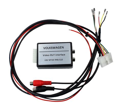 DVB Logic DVB T Tuner Interface For VW RNS 510 Models With The Factory Rear View Camera