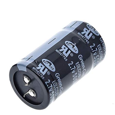 6pcs 27v 500f Super Capacitor For Automotive And Solar Power