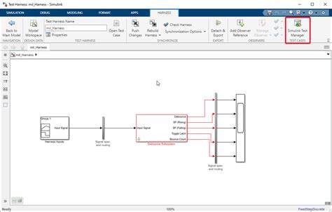 Model In The Loop MIL Testing