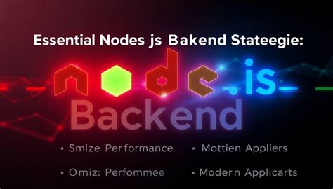 Nodejs Backend Development Best Practices For 2025