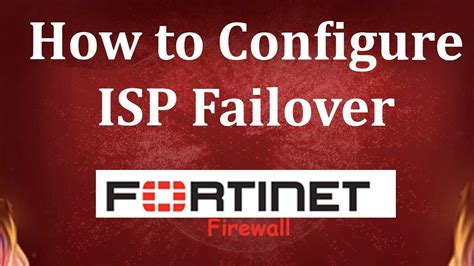 How To Configure Internet Connection Failover In Fortigate Msolved Tech Youtube