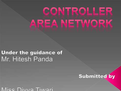 Can Controller Area Network Bus Protocol Ppt