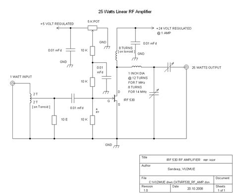 Some Of My Circuit Collections Redrawn Using Tinycad