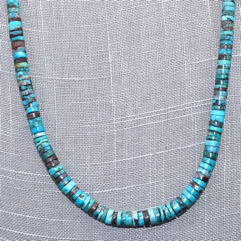 Necklace Santo Domingo Bisbee Turquoise By Ray Lovato Jrln 5000a