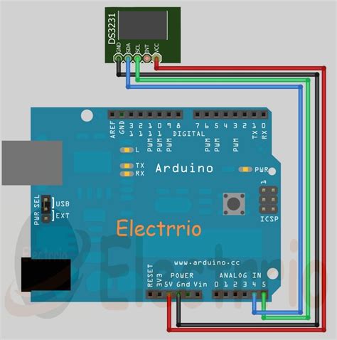 El0483 MÓdulo Reloj Rtc Ds3231 Con Pila