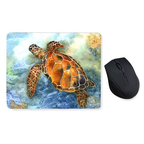 Turtle Mouse Pad Om X3 Canvas Greece