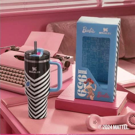 Barbie X Stanley Tumbler 1959 Original 40 Oz Quencher Barbie The