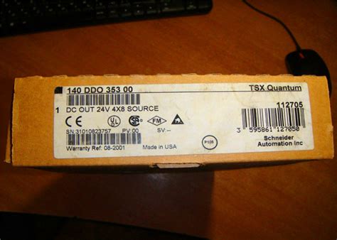 New Schneider Modicon Quantum 140 DDO 353 00 Dc Output Module 140DDO35300