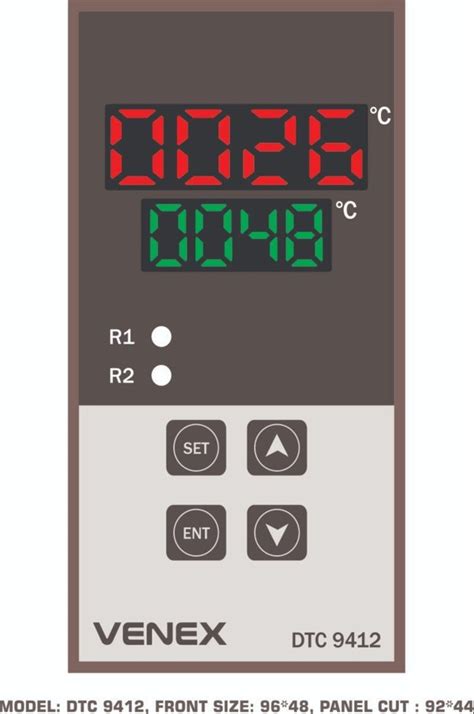 Venex Dtc 9612 Pid Temperature Controller Digital Temperature