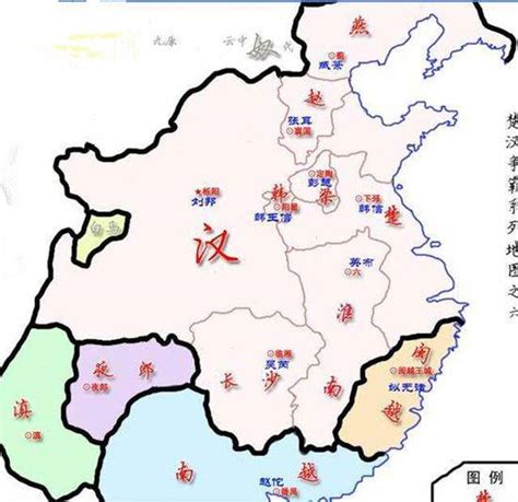 刘邦分封地图西汉二诸侯西汉诸侯王封地第10页大山谷图库