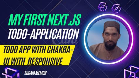 My Nextjs Todo Application Use Chakra Ui Framework With Vercel Deploy