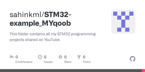 Github Sahinkmlstm32 Examplemyqoob This Folder Contains All My