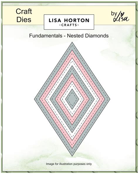 Lisa Horton Crafts Fundamentals Nested Dies Diamonds Michaels