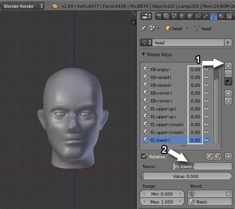 create a facial animation setup in blender part 1 artofit