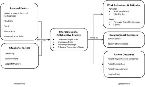 Conceptual Framework For Interprofessional Collaborative Practice Download Scientific Diagram