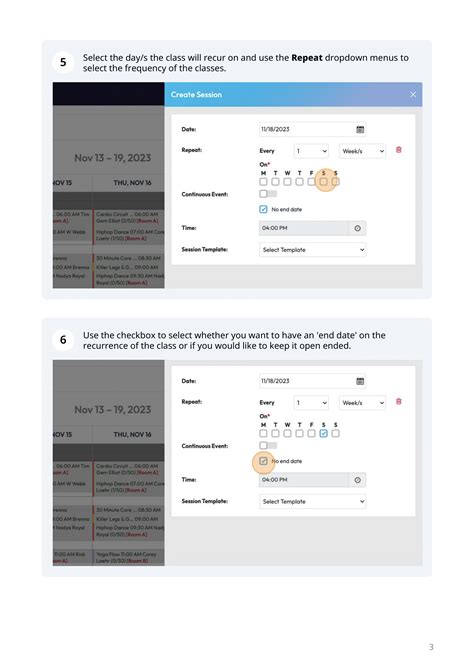 Adding New Class To Schedule Hapana Support