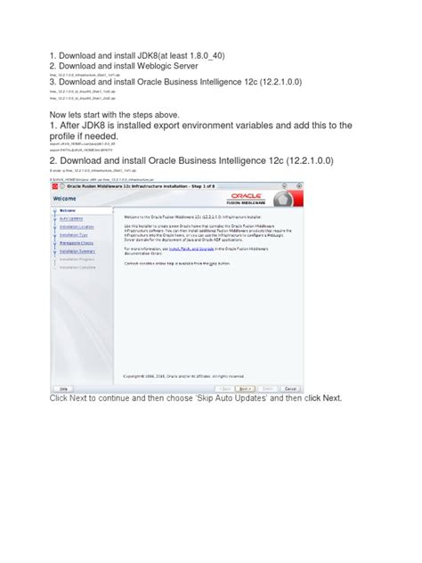 Obiee 12c Installation Guide Pdf Zip File Format Oracle Corporation