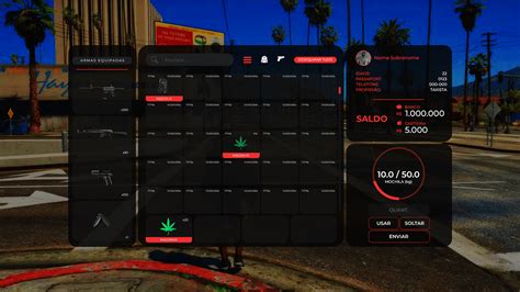 Ui Design Gta Rp Inventory Behance