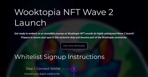 Whitelist Signup Instructions