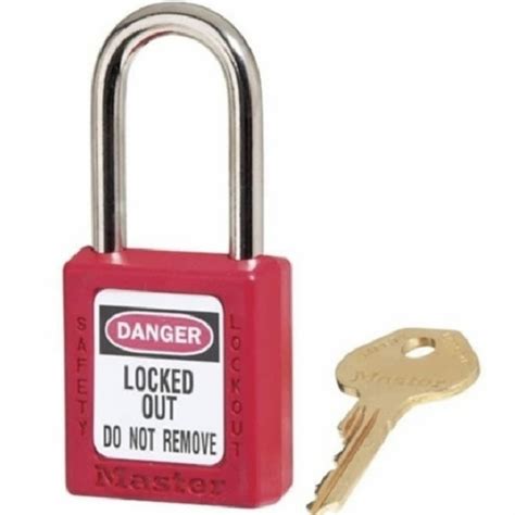 Jual Gembok Safety Loto Master Lock 410red Padlock Safety Lockout