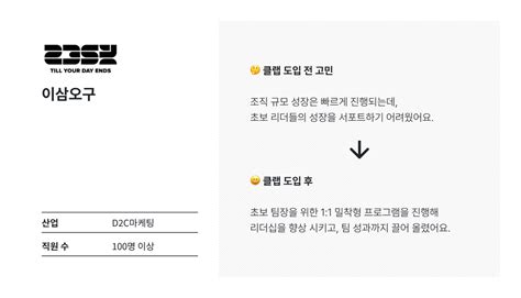 이삼오구 연평균 성장률 400 를 뒷받침하는 리더십