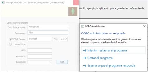power bi odbc mongodb connection error microsoft fabric community